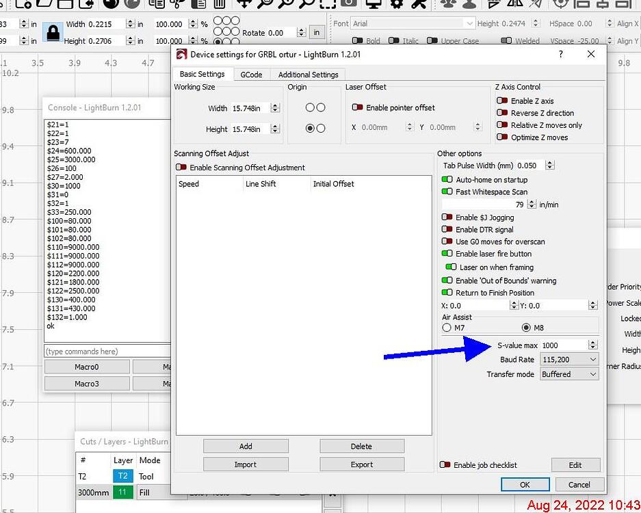 Laser output power problem - LightBurn Software Questions - LightBurn ...