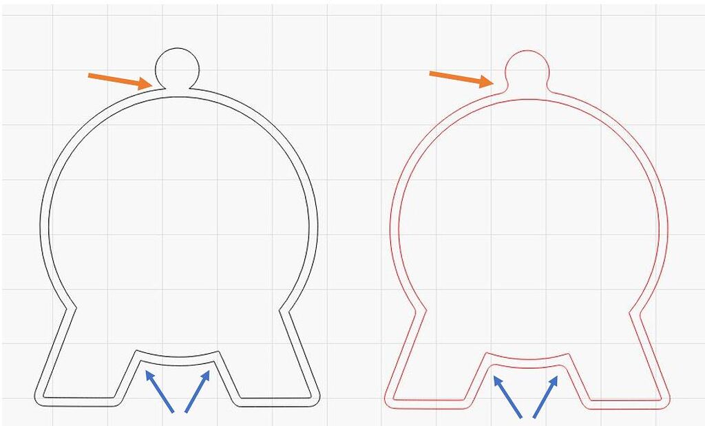 Fillet between 2 intersecting Circles - LightBurn Software Questions ...