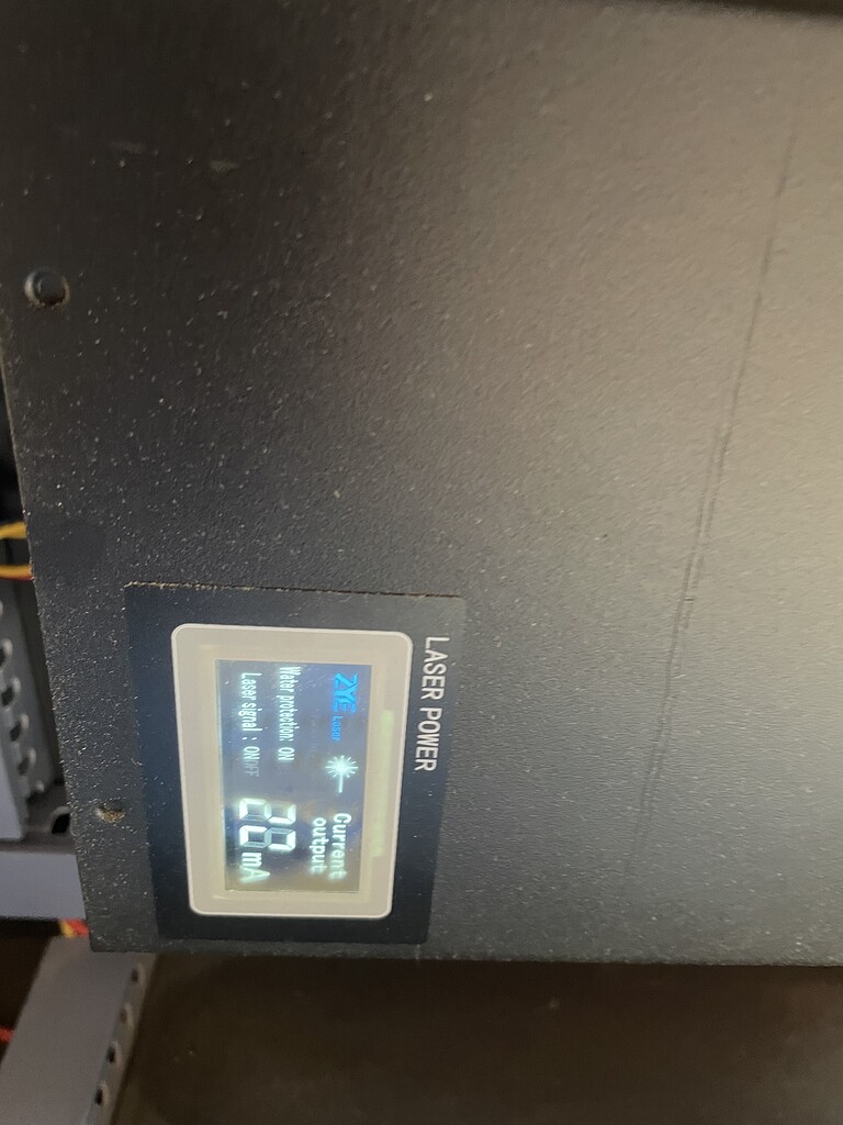 Weak firing, low power - Community Laser Talk - LightBurn Software Forum