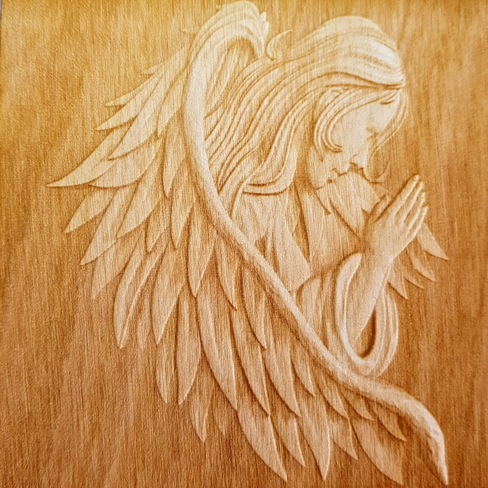 Engraving A Screen Grab Off A Greyscale STL File 2 By Sasquatch Finished Creations 