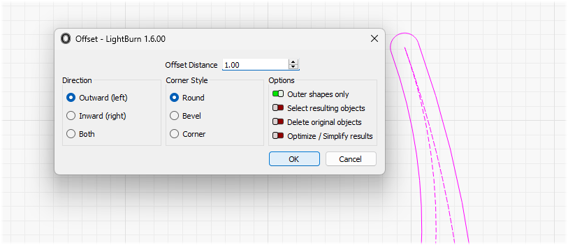Offset 'failure' - LightBurn Software Questions - LightBurn Software Forum