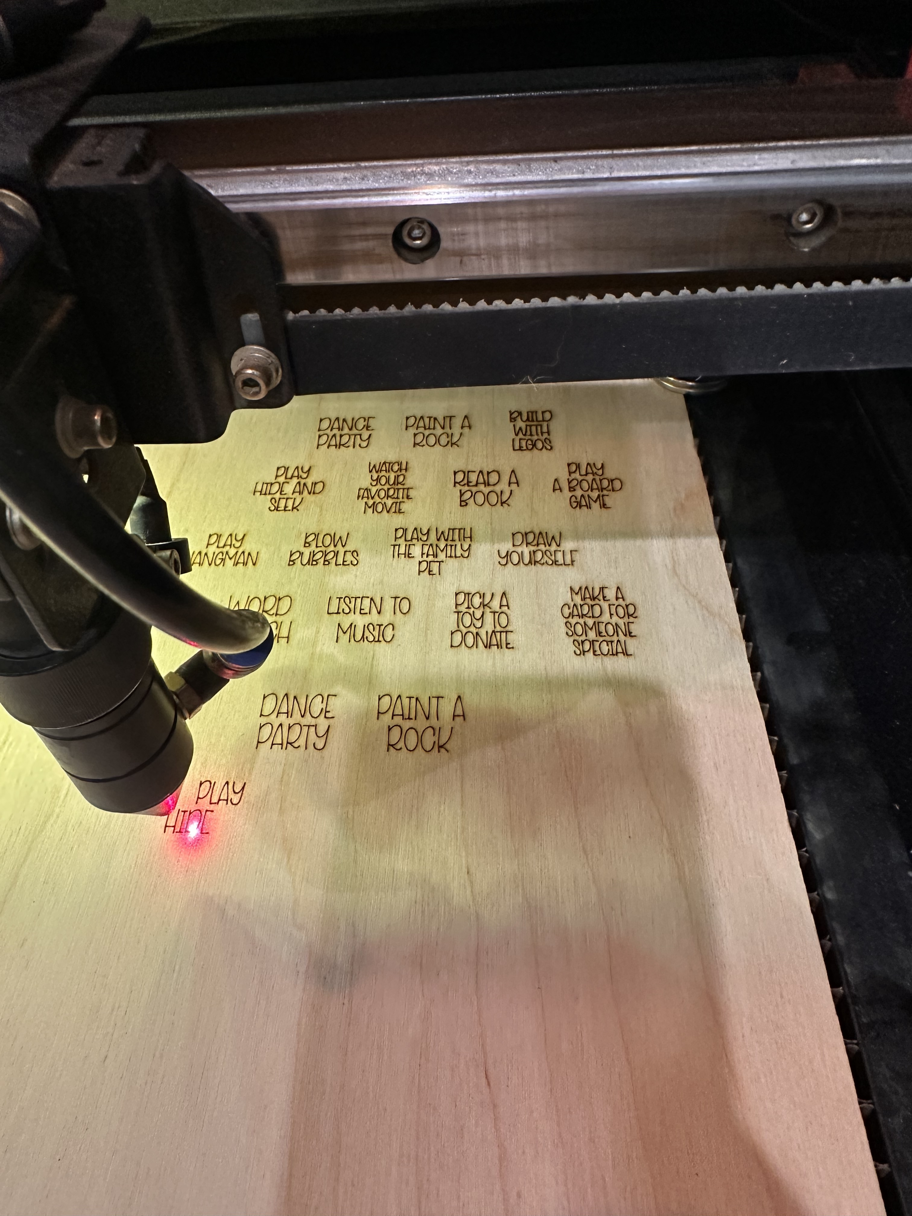 Laser burning hot on 10% power - Ruida controllers - LightBurn Software ...