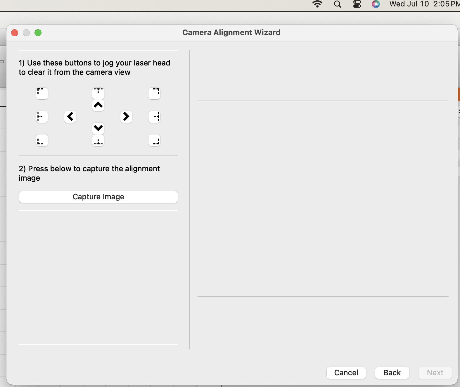 Calibrate Camera Alignment OMTech Polar 350 on macOS Sonoma - OS Specific - LightBurn Software Forum
