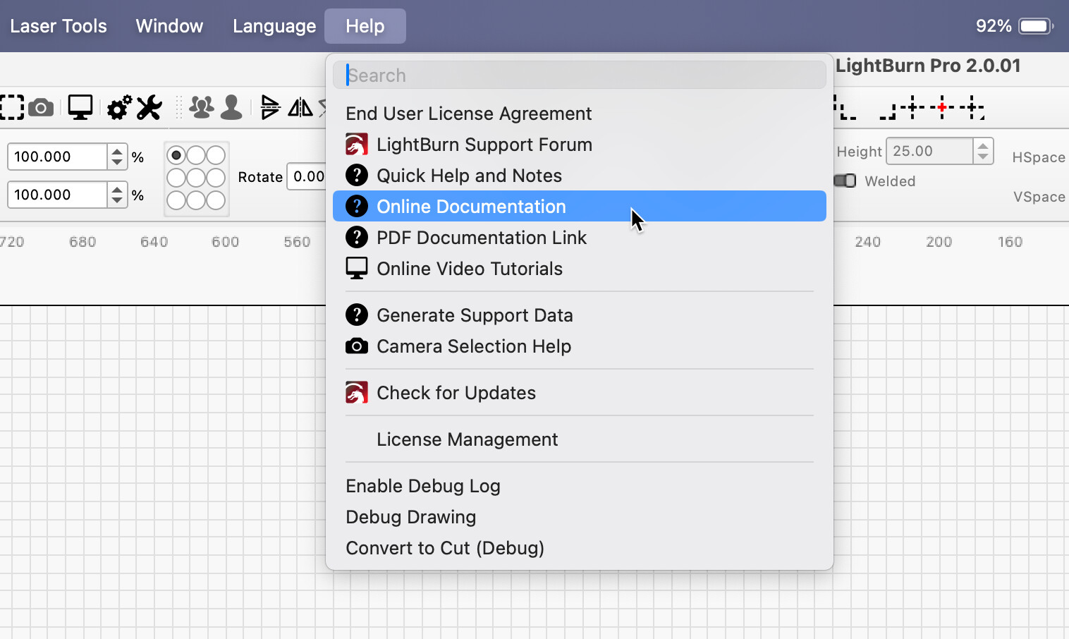 Trouble creating a Material_Library - LightBurn Software Questions ...