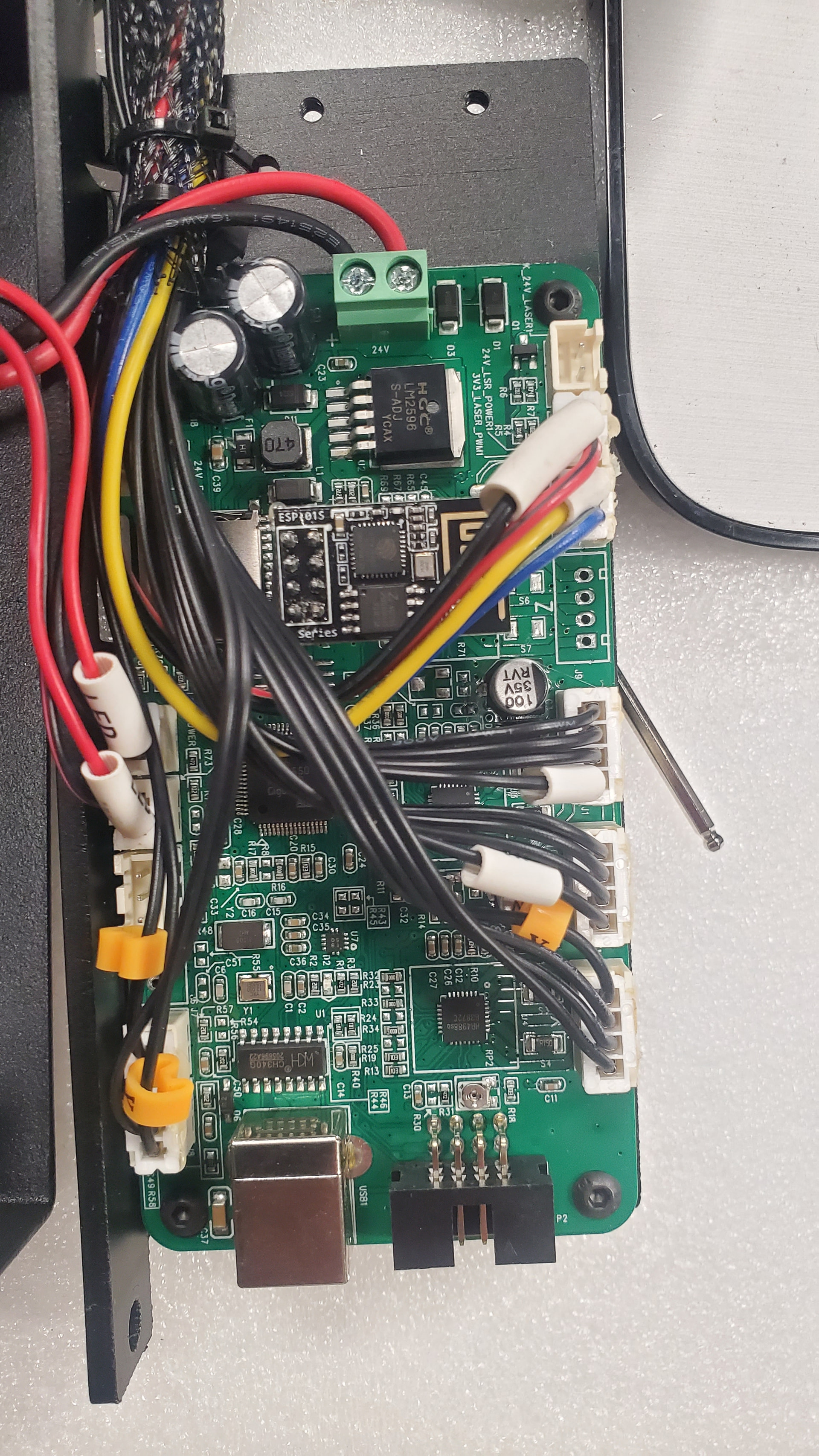 Comgrow 10w 4 pin laser module to 10w Aenbuslm 3 pin laser module ...