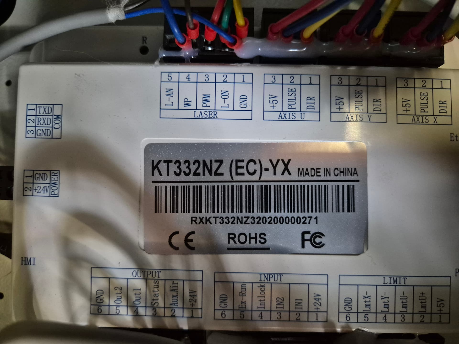 KT332N Z axis offset function - Ruida controllers - LightBurn Software ...