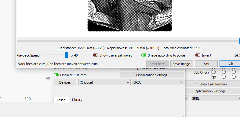 Adjusting Picture image for burning onto Tile - LightBurn Software ...