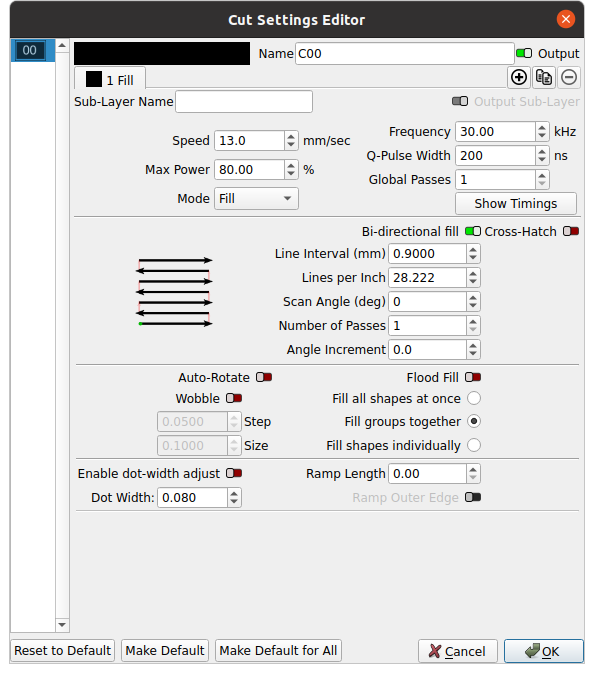 No Mode Selection Lightburn Software Questions Lightburn Software Forum 