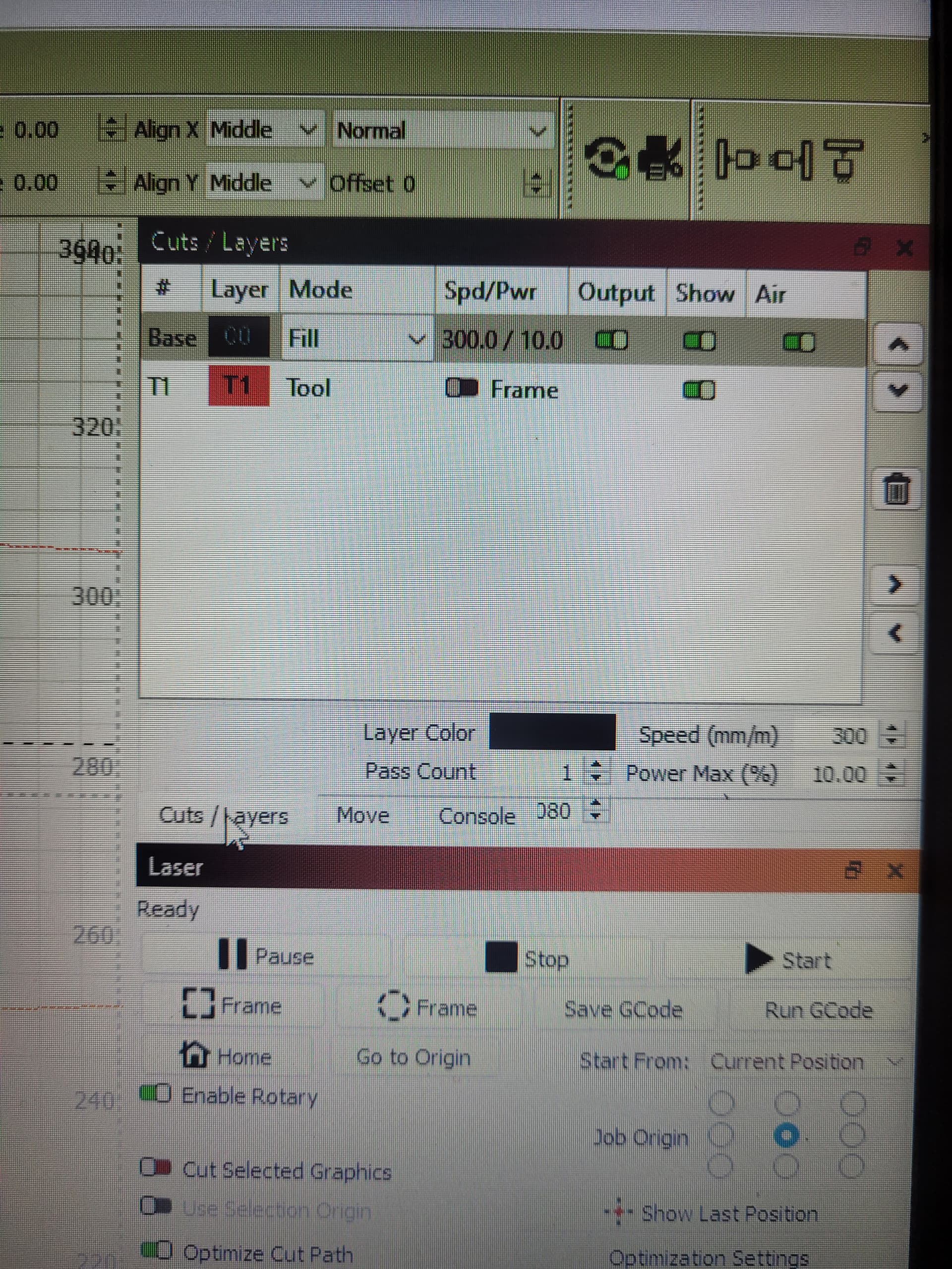 Output Issue - Software or settings? (Long post) - Community Laser Talk ...
