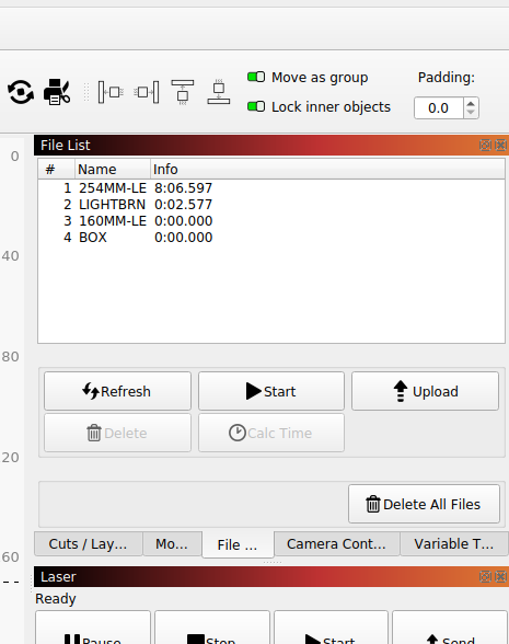 Freezing in the middle of burn.. overshooting - LightBurn Software ...
