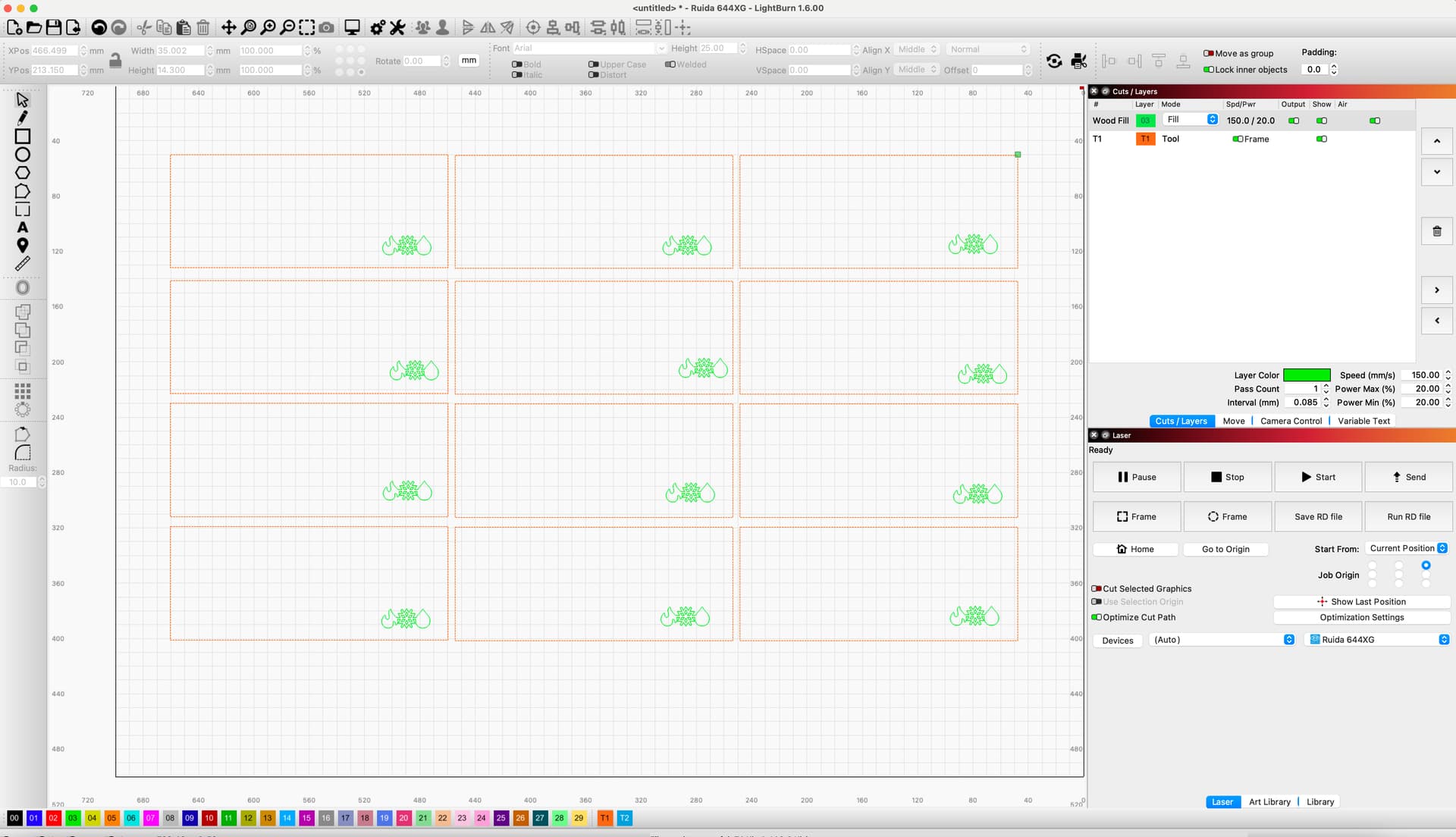 Very Strange Behavior Issue With Fill Lightburn Software Questions Lightburn Software Forum
