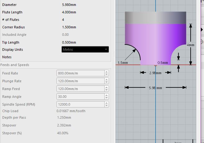 Round over bit settings - MillMage Software Questions - LightBurn Software Forum