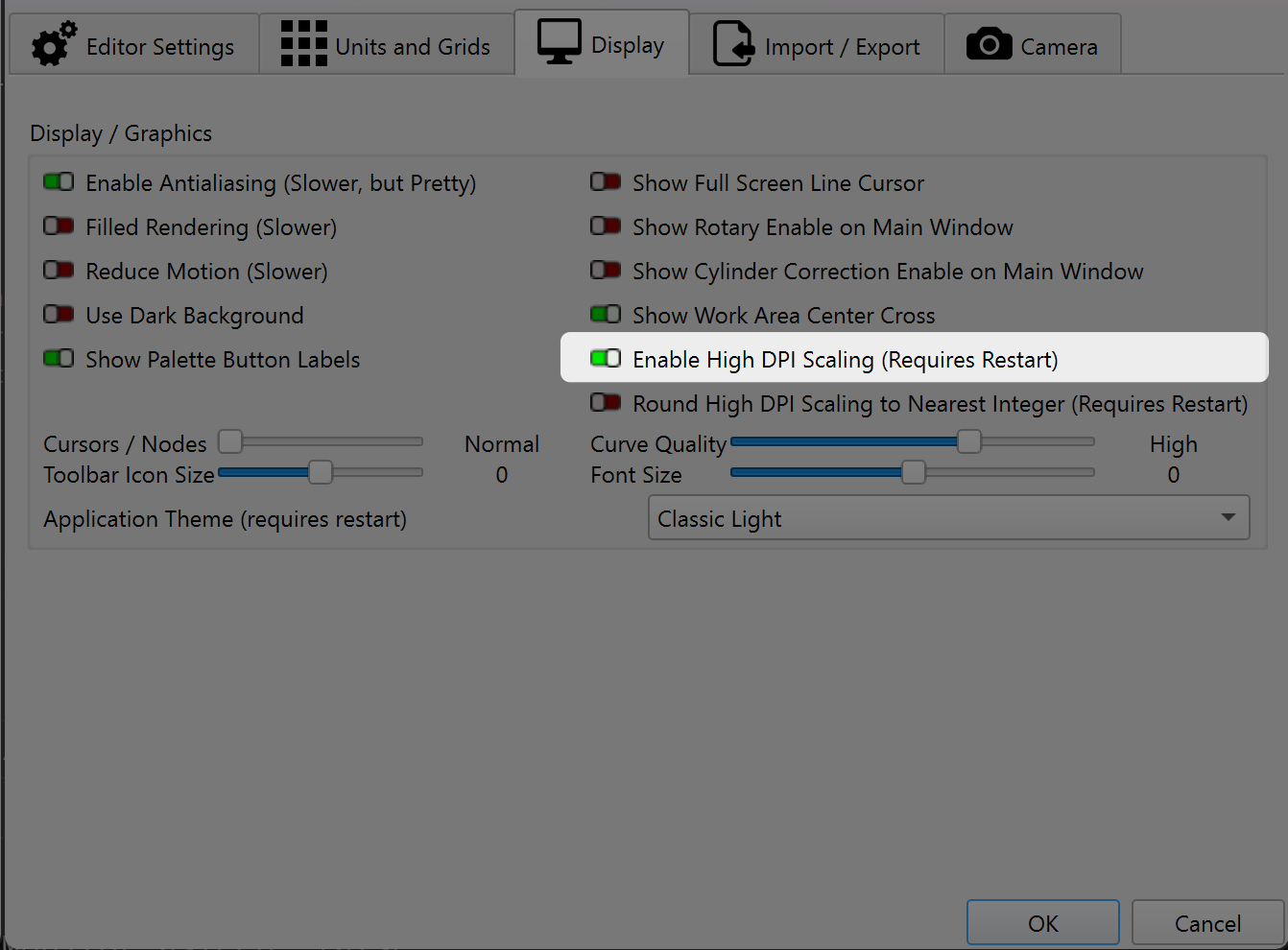 LightBurn Window Size Issue - LightBurn Software Questions - LightBurn Software Forum