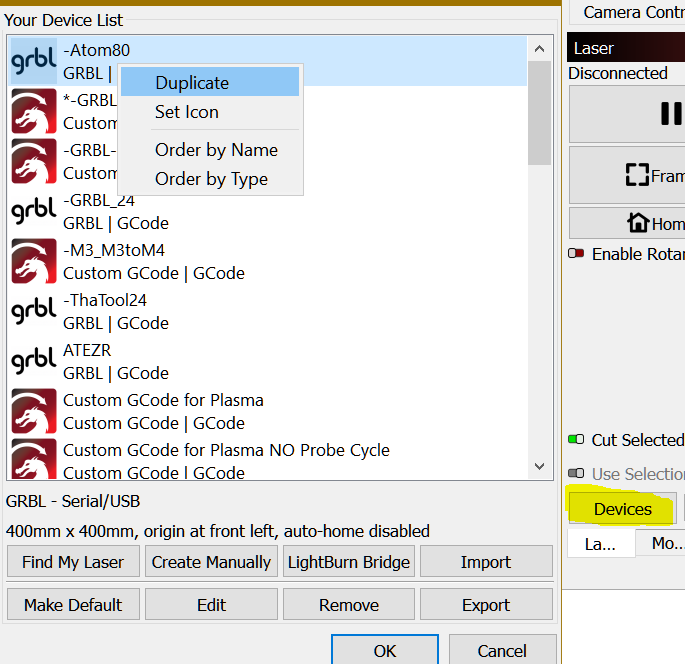 Transversemovements extremely slow Atomstack X40 - Atomstack - LightBurn Software Forum