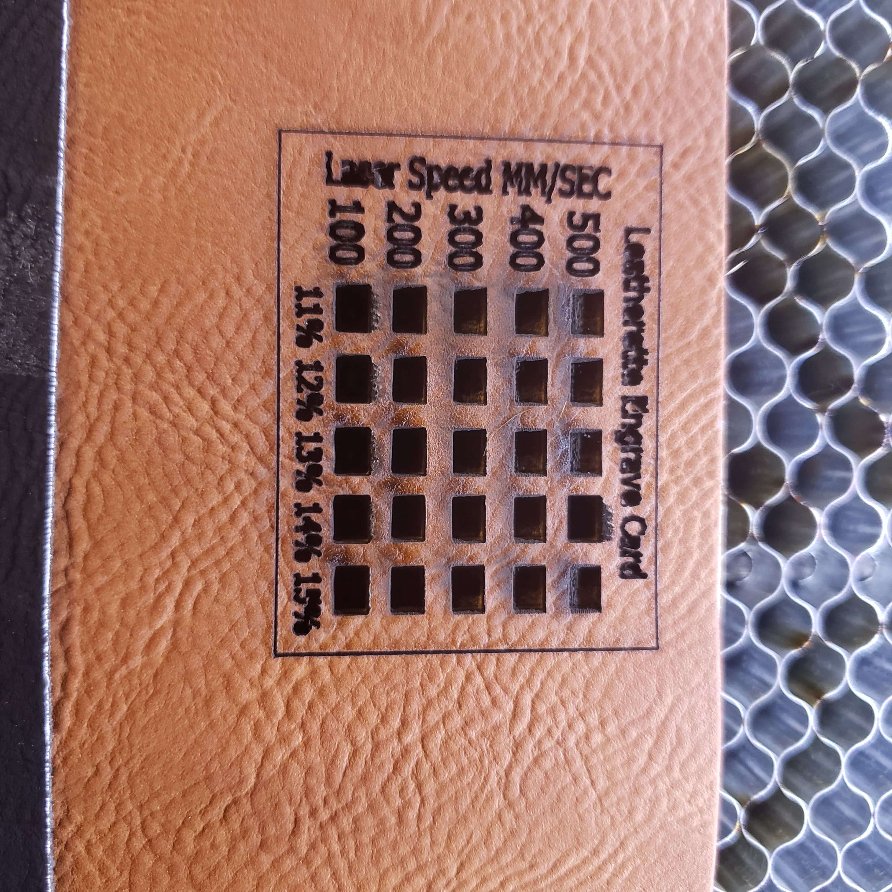 Has anyone been able to engrave leatherette with a 150w? - LightBurn ...