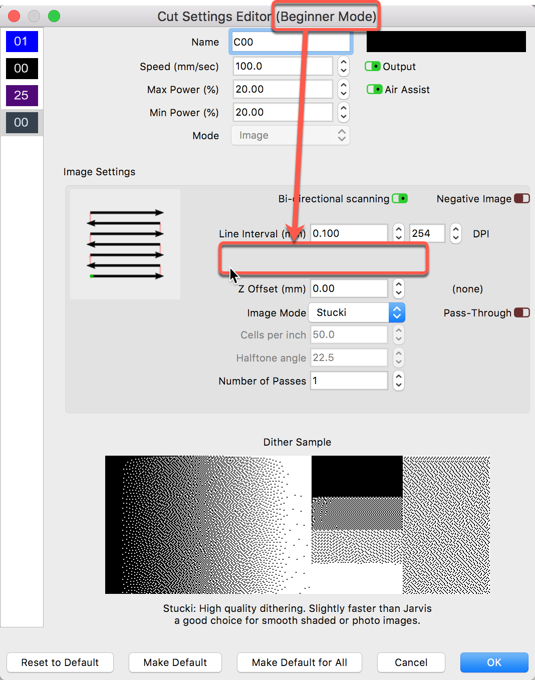 Scan angle option missing? - LightBurn Software Questions - LightBurn ...
