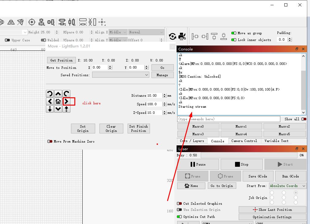 No response when I click Move[GRBL] - LightBurn Software Questions ...