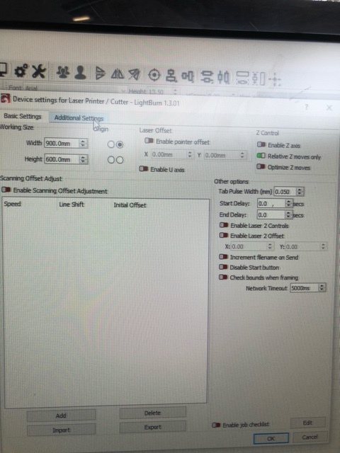 Text shows up in reverse on the lasercutter while opk in lightburn - LightBurn Software ...