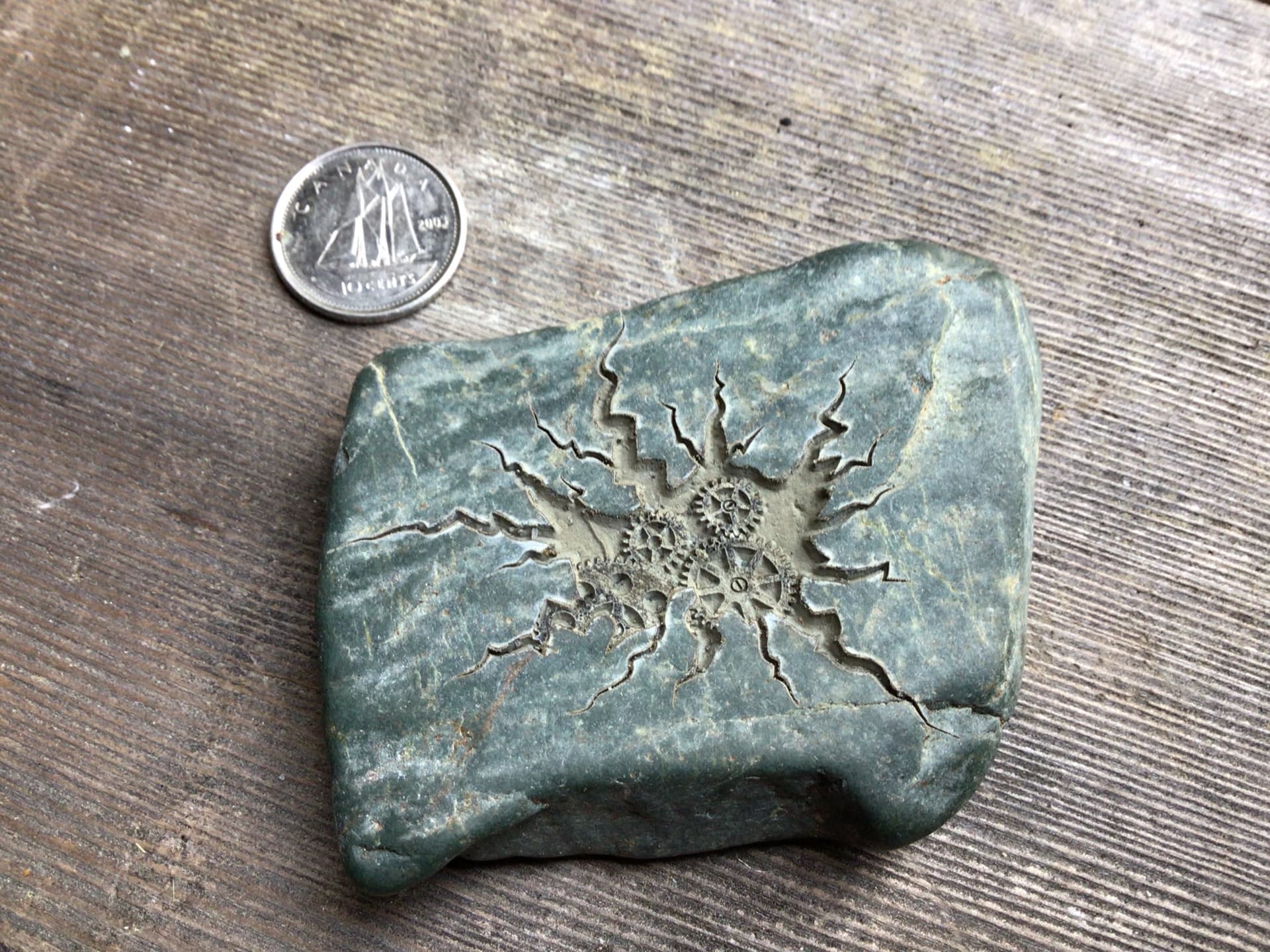 'Artifact' beach stone - Finished Creations - LightBurn Software Forum