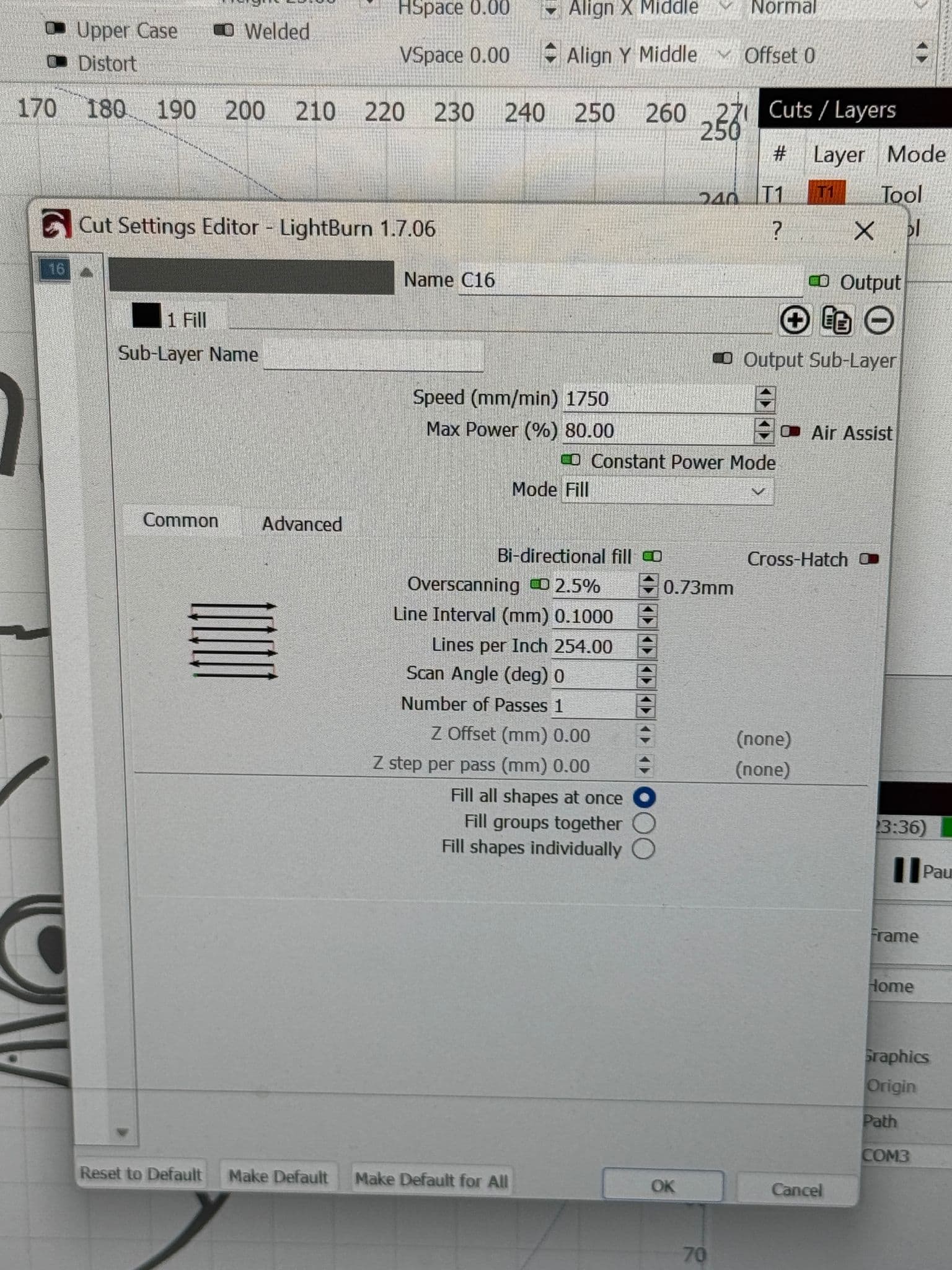 Random parts of engraving missing - LightBurn Software Questions ...