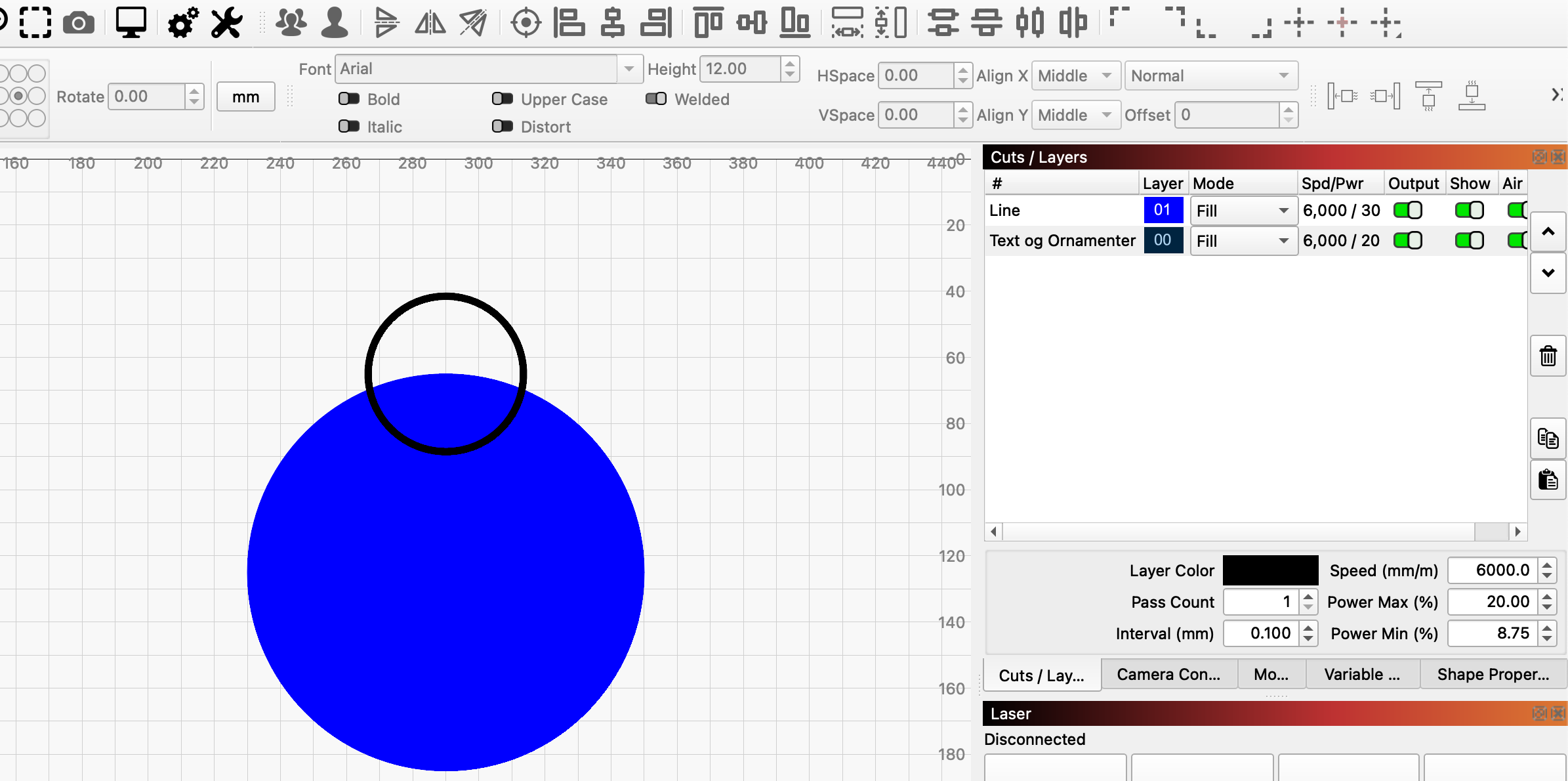 Push to back frustrations - LightBurn Software Questions - LightBurn ...
