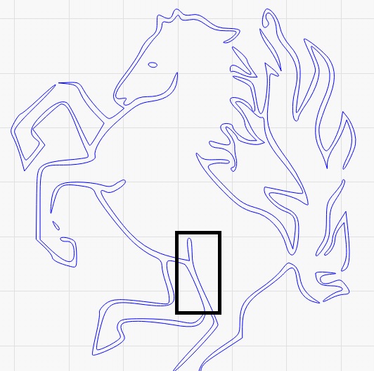 How do i get rid of the line - LightBurn Software Questions - LightBurn ...