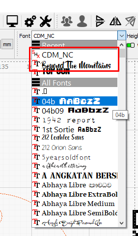 Font Filter for TT or SHX - LightBurn Software Questions - LightBurn ...