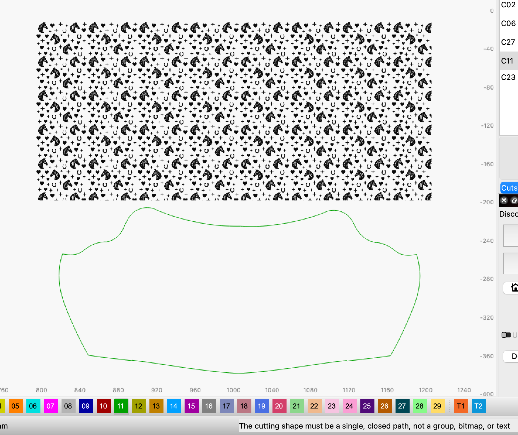 Incredibly Frustrated - Object Pattern Fill - LightBurn Software ...