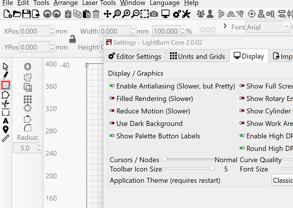 ICON way too small - LightBurn Software Questions - LightBurn Software ...
