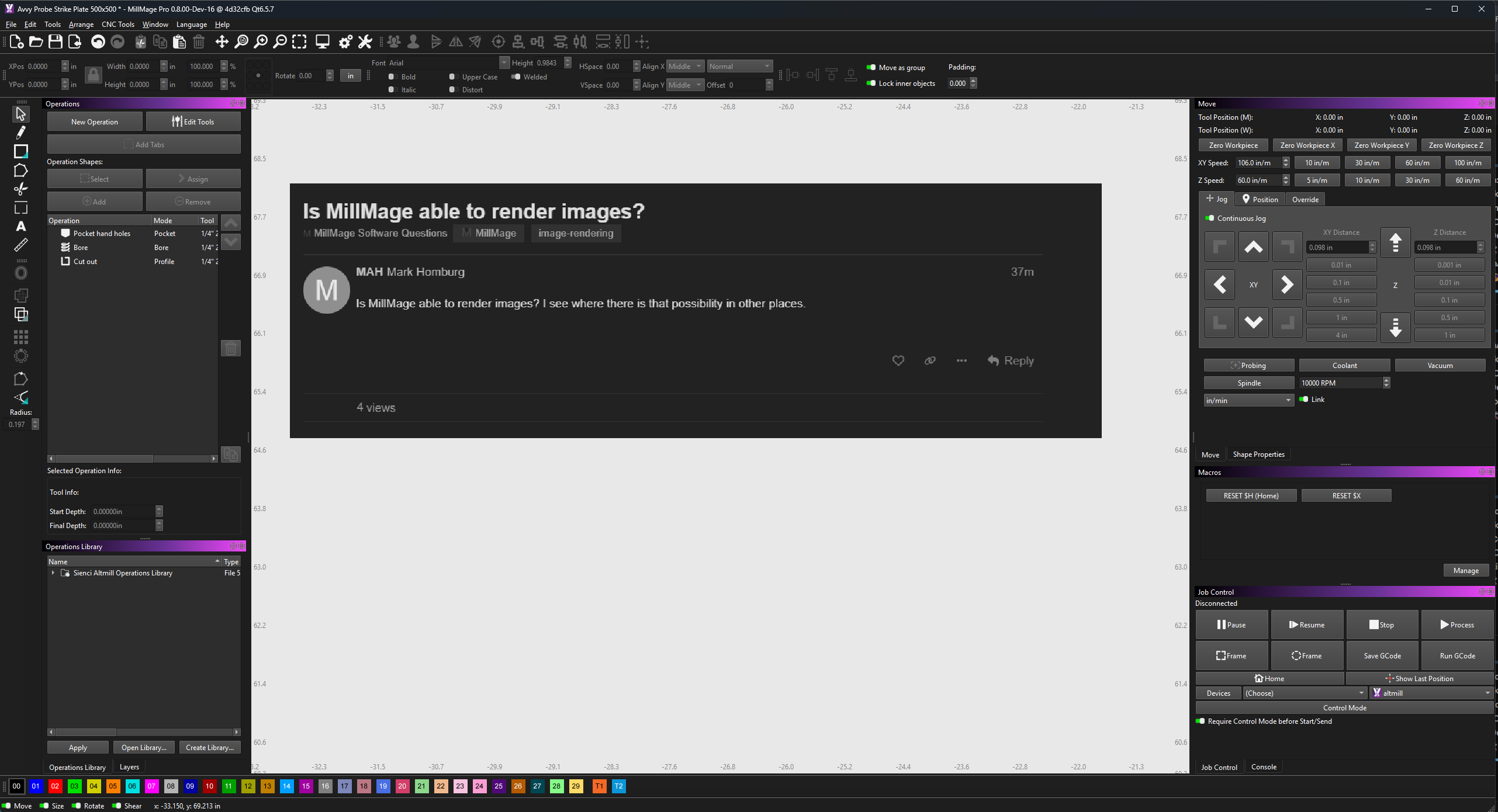 Is MillMage able to render images? - MillMage Software Questions ...