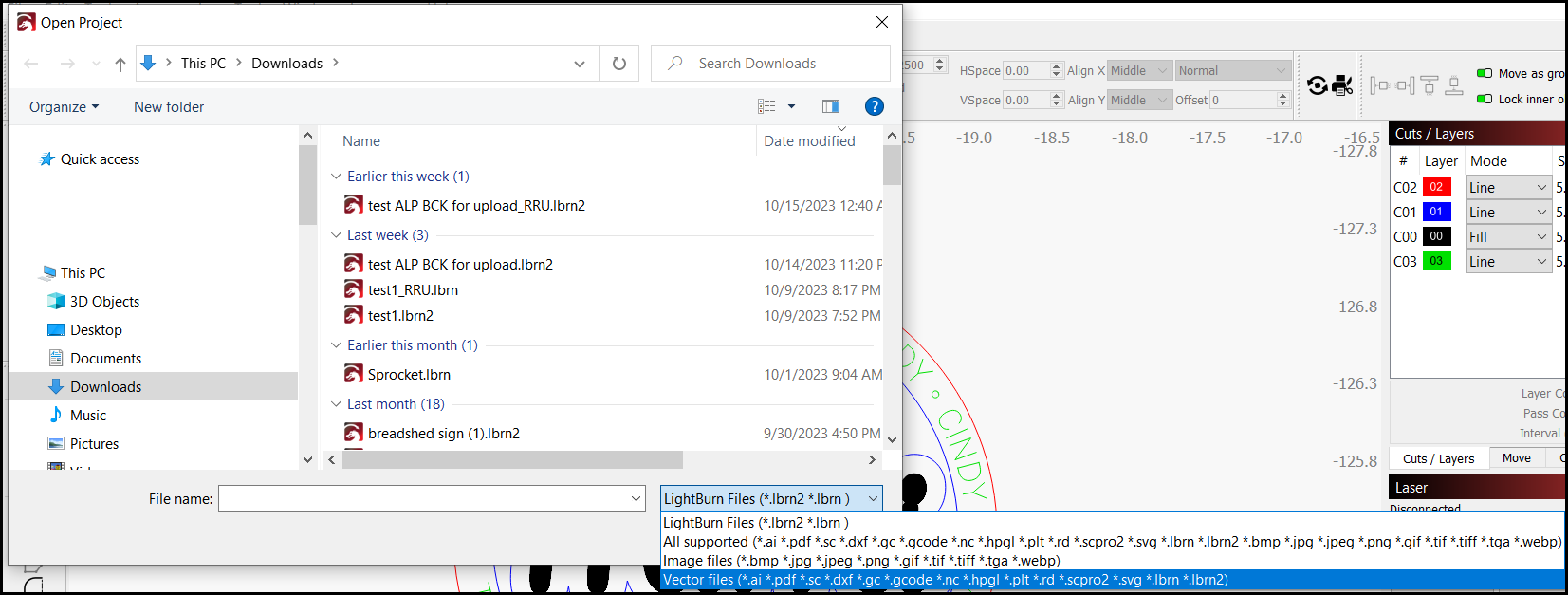 Which files can be opened with Lightburn? - OS Specific - LightBurn ...