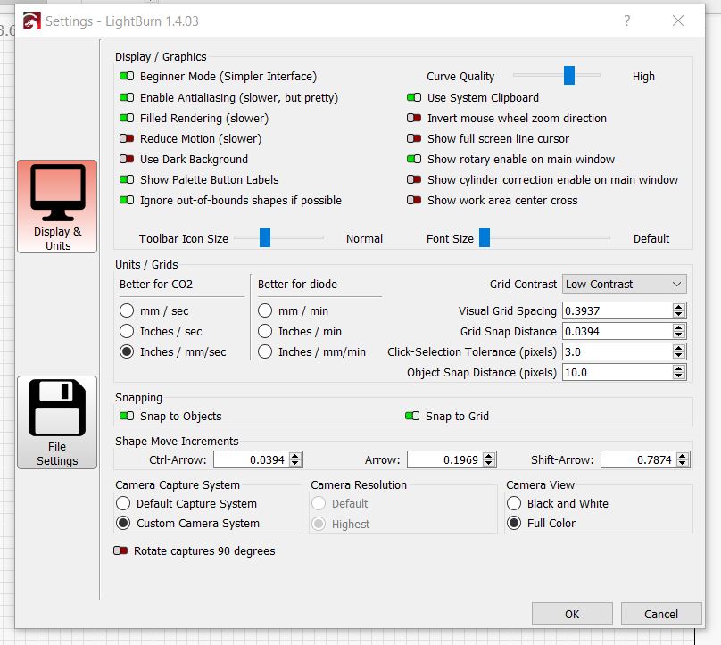Enable Rotary Button Missing after update - LightBurn Software ... Enable Rotary Button Missing after update - LightBurn Software ...