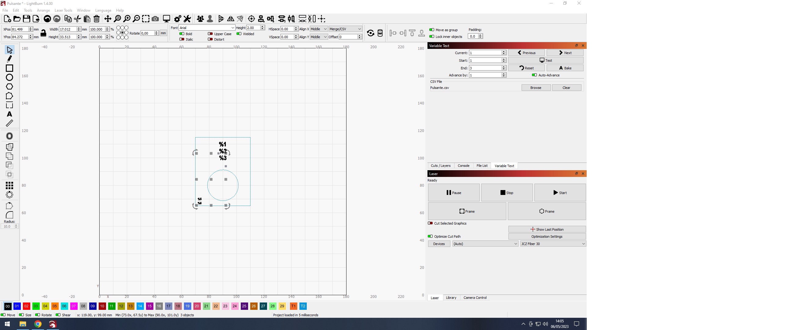 Issue on blank cell in CSV file - LightBurn Software Questions ...