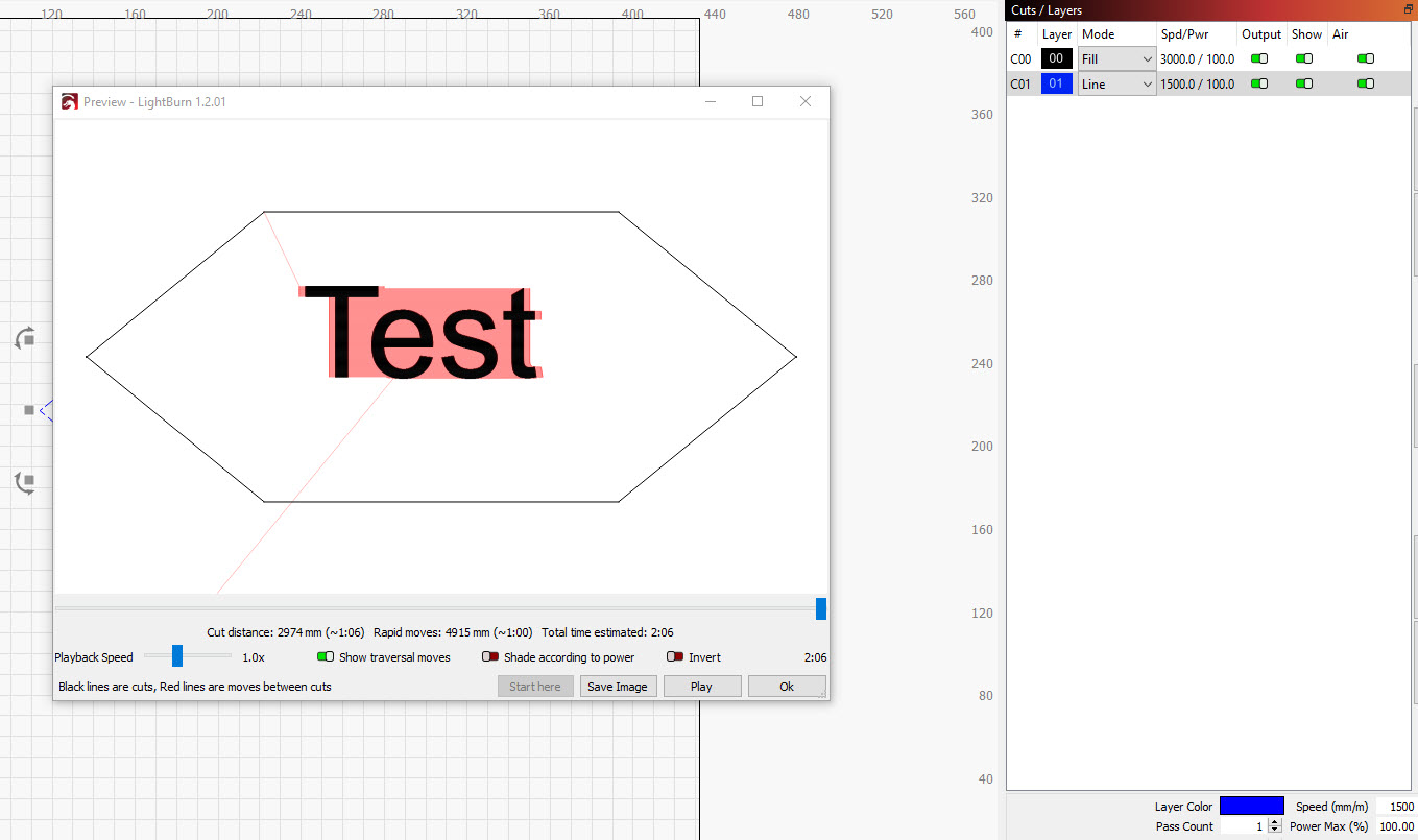 XTool d1 laser does not engage - xTool - LightBurn Software Forum