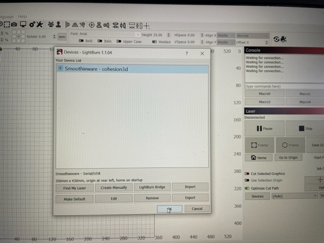 Lightburn computer No Longer Finds Laser LightBurn Software ions Lightburn computer No Longer Finds Laser LightBurn Software ions