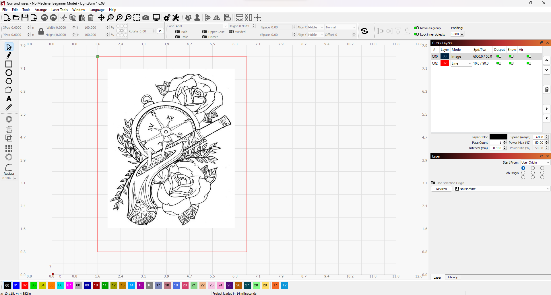 Line cut not accepting settings - Community Laser Talk - LightBurn ...