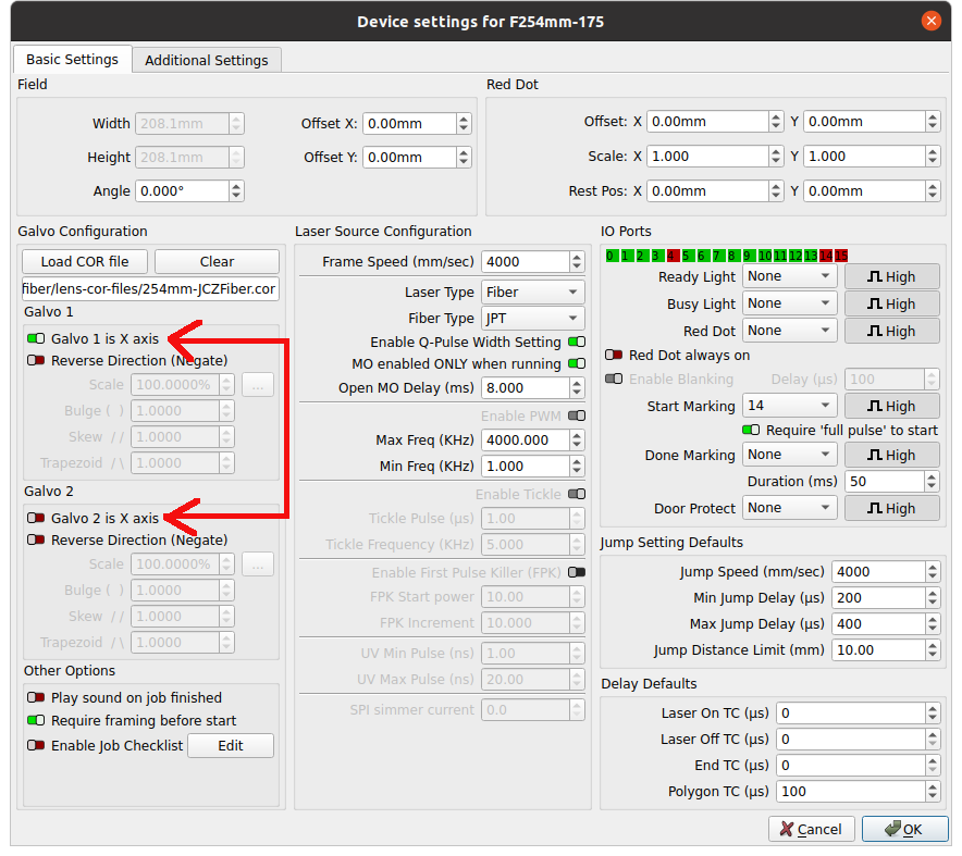 All actions reversed - LightBurn Hardware Compatibility - LightBurn Software Forum