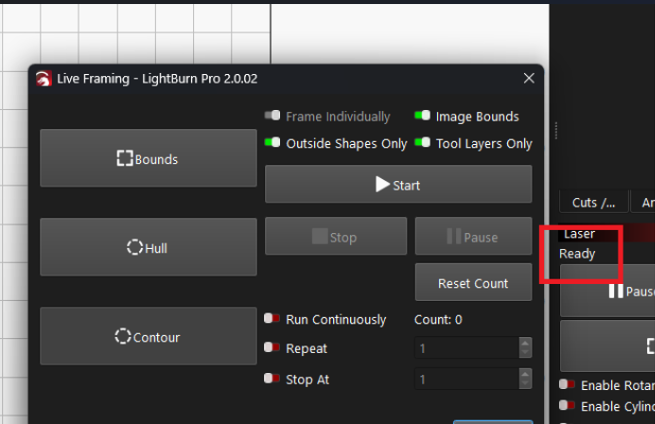 Galvo Framing Not Working Lightburn Software Questions Lightburn
