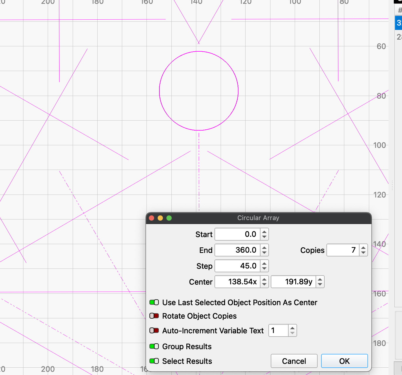 Trouble with Circular Array - LightBurn Software Questions - LightBurn Software Forum
