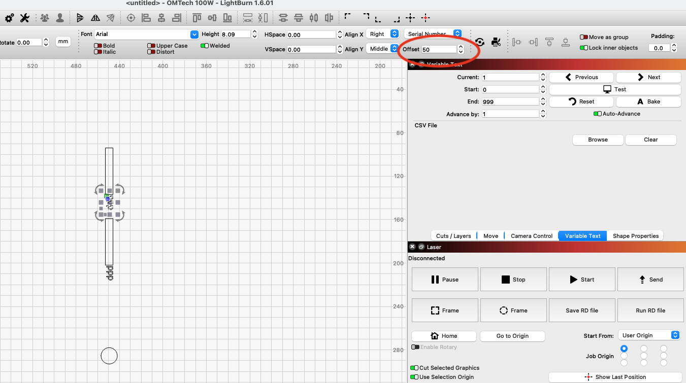 Multiple Variable Text(s) - LightBurn Software Questions - LightBurn Software Forum
