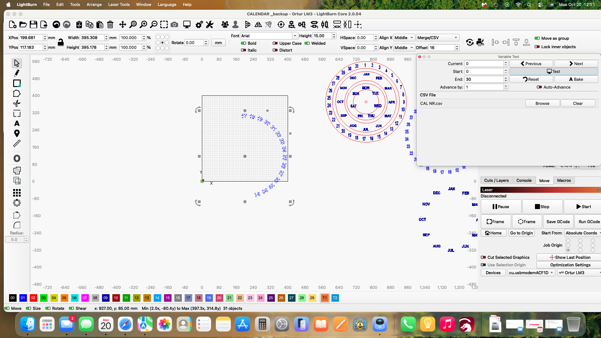 Circular Array variable Text - LightBurn Software Questions - LightBurn Software Forum