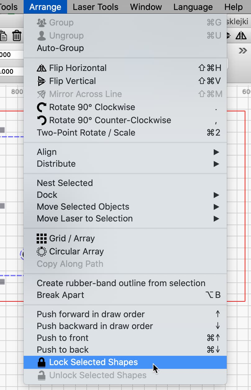 Lock tool path? - OS Specific - LightBurn Software Forum