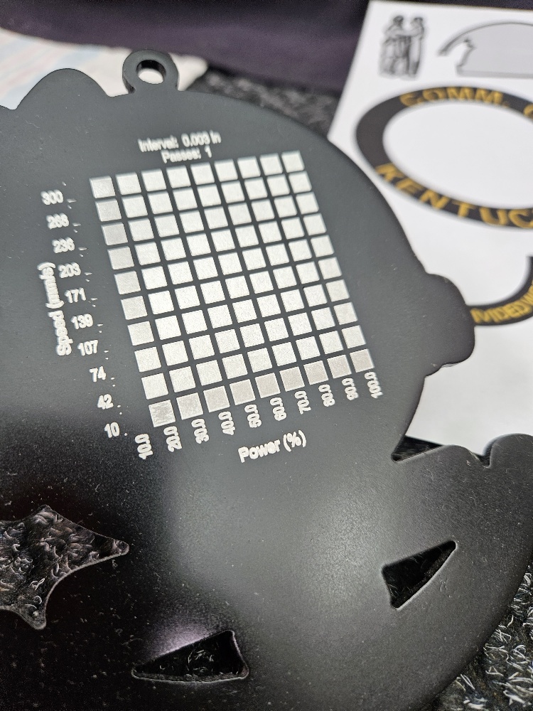 Material test - No difference in the squares all the same - LightBurn ...