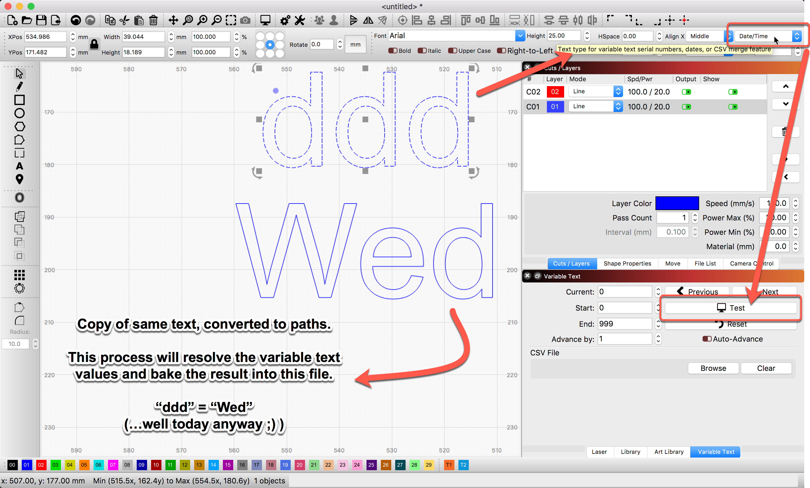 Text changing once I convert to path - LightBurn Software Questions ... Text changing once I convert to path - LightBurn Software Questions ...