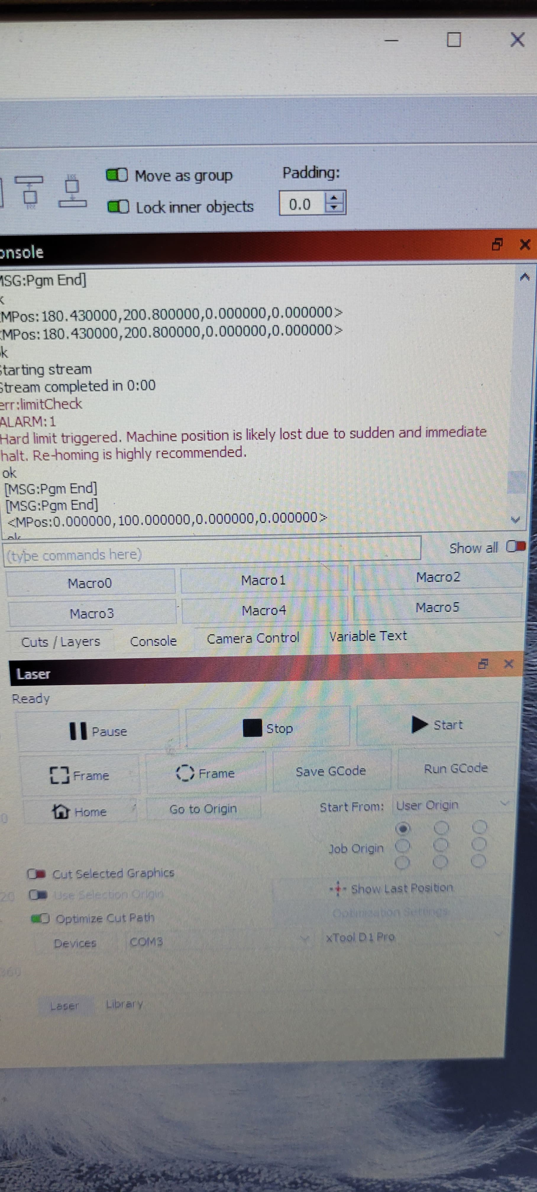 Lightburn hardware configuration - LightBurn Hardware Compatibility - LightBurn Software Forum
